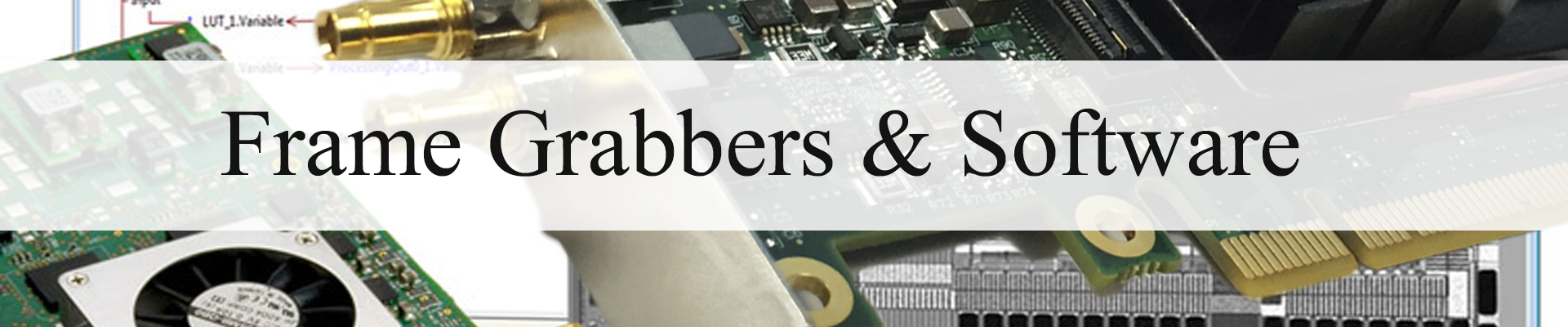 Machine Vision Hardware & Software - Couriertronics